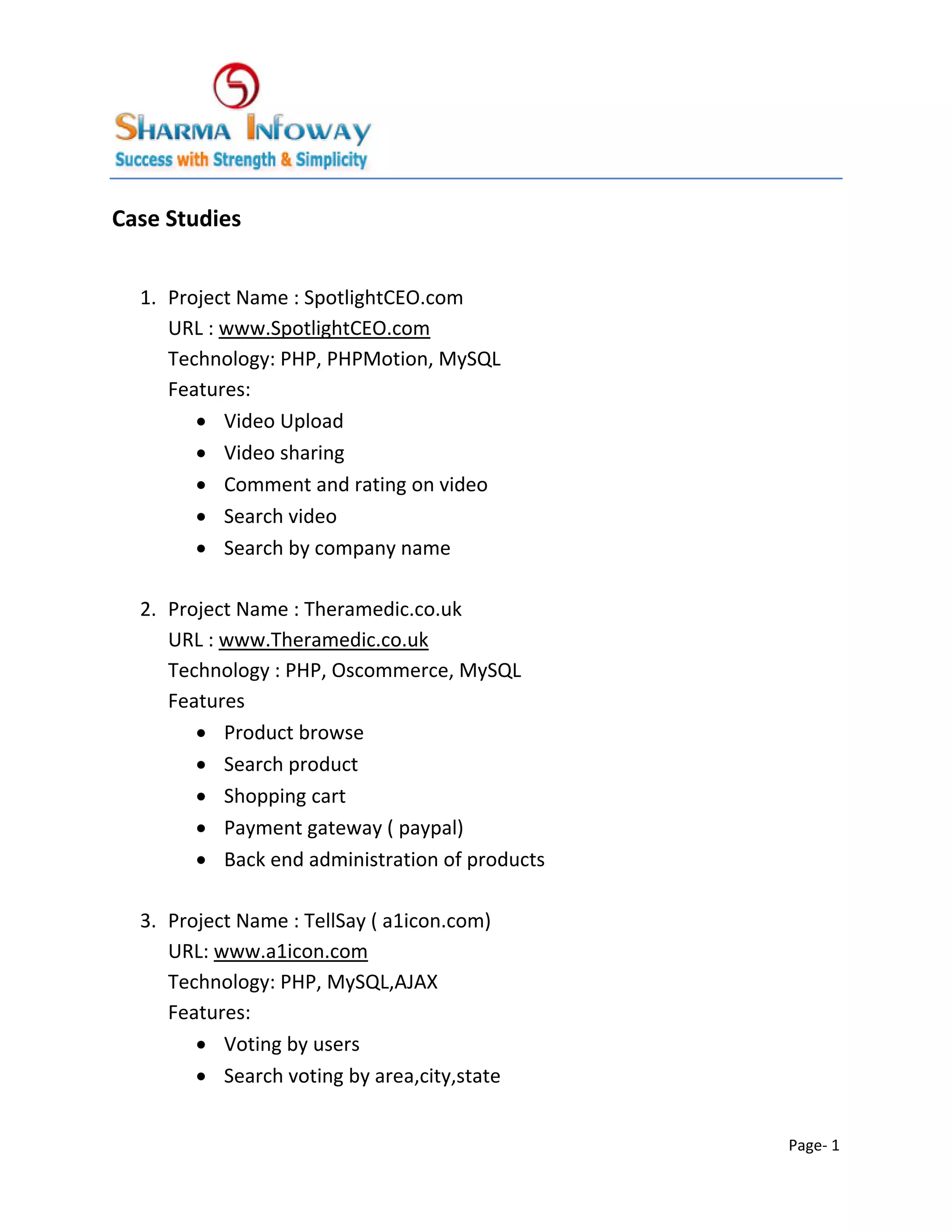 Case Studies | PDF