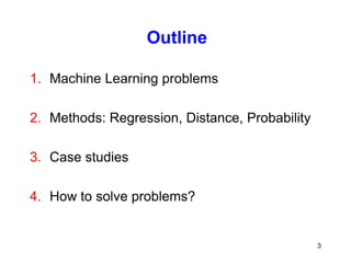 Introduction to Machine Learning (case studies) | PPTX