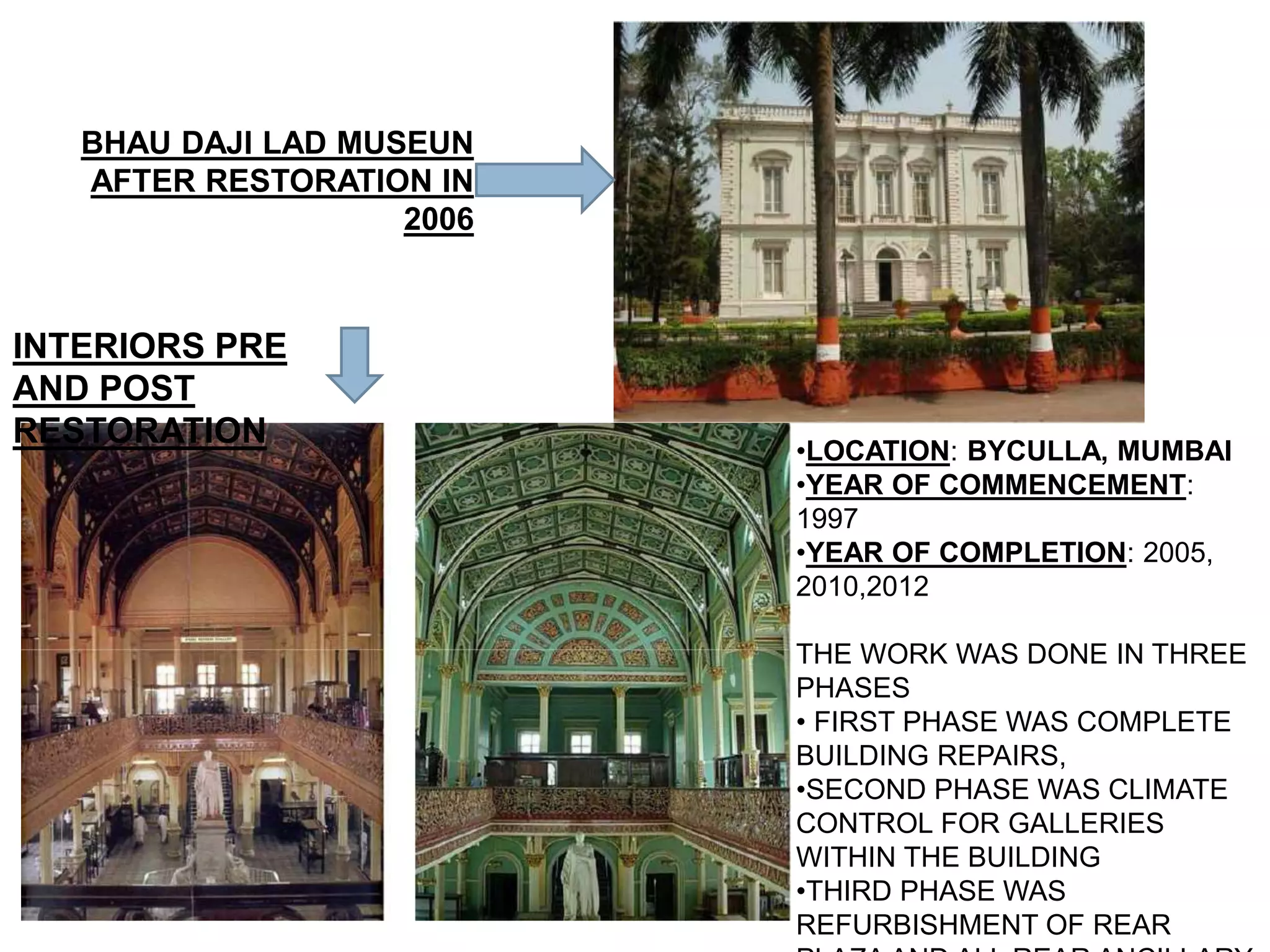 Case studies on heritage conservation | PPTX