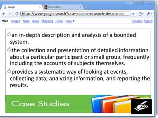 Case studies | PPT