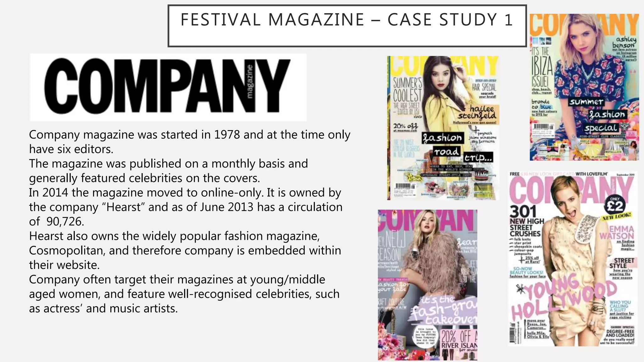 Magazine Case Studies | PPTX