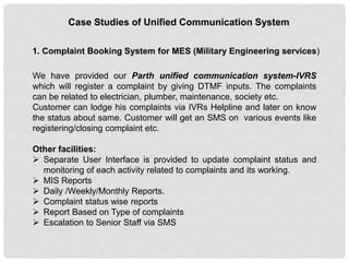 Telecom Case studies | PPT