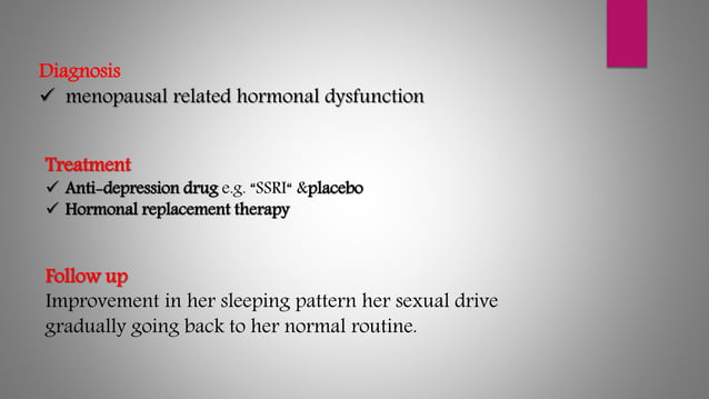 Case studies ( menopause) | PPTX