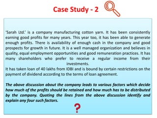 Finance Case studies | PPTX