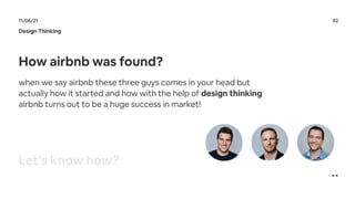 Airbnb Case Study - Design Thinking | PDF