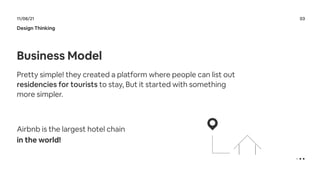 Airbnb Case Study - Design Thinking | PDF