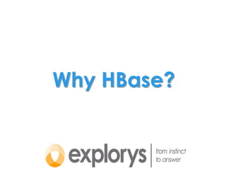 HBaseCon 2013: Evolving a First-Generation Apache HBase Deployment to ...