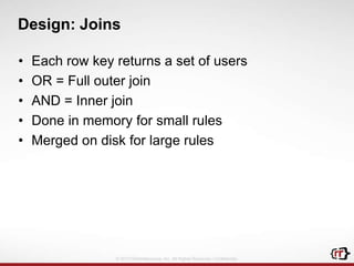 HBaseCon 2013: Realtime User Segmentation using Apache HBase -- Architectural Case Study | PPT