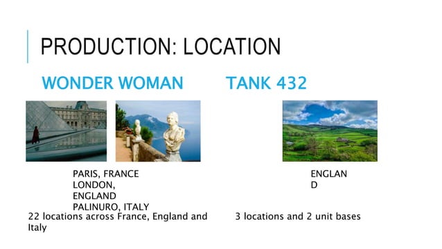 Case studies wonder woman and tank 432 | PPT