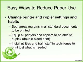 Paper Consumption Presentation | PPTX