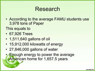 Paper Consumption Presentation | PPTX