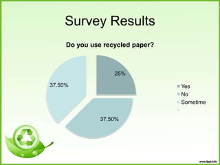 Paper Consumption Presentation | PPTX