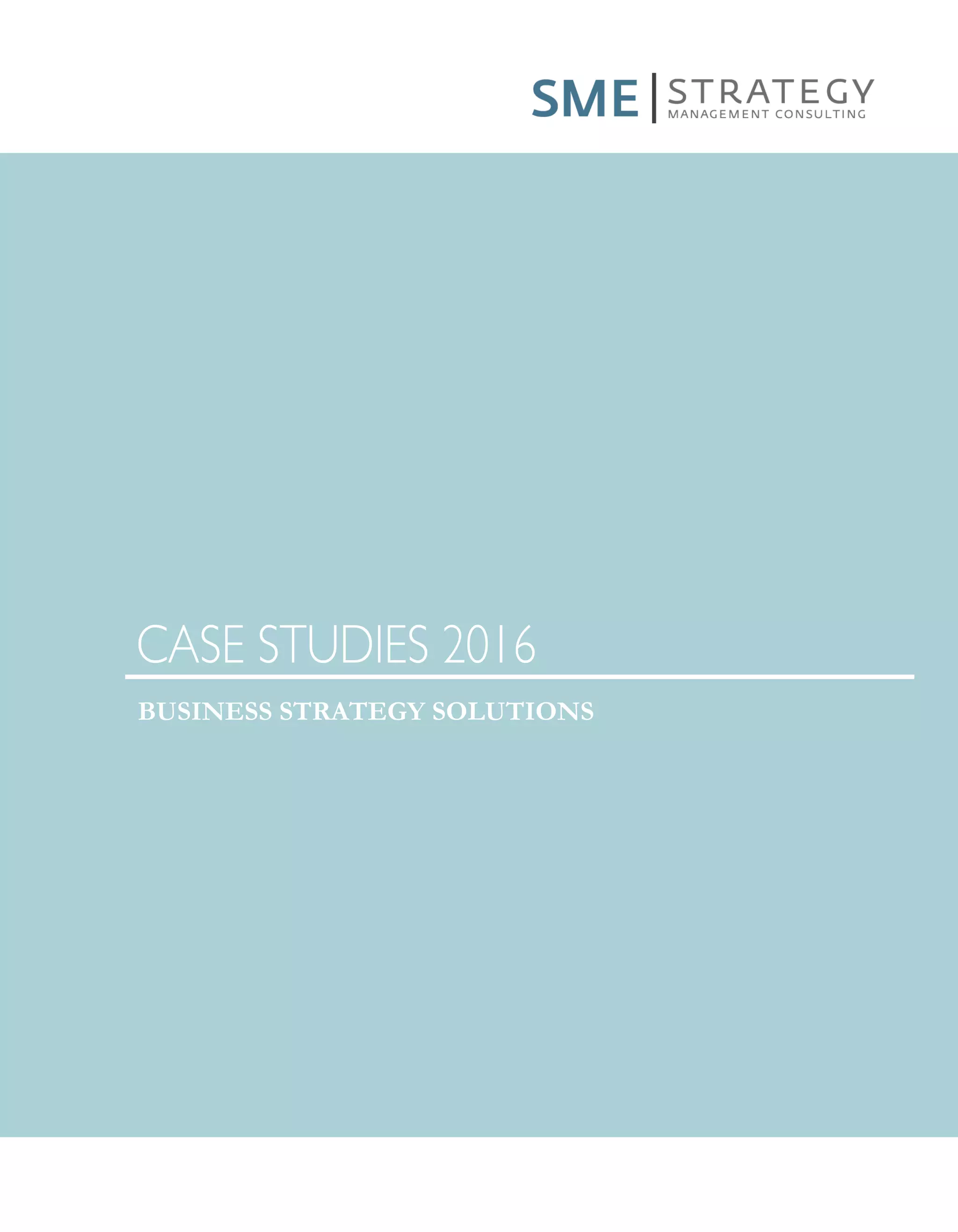 Strategic planning use cases | Meeting facilitation | SME Strategy | PDF