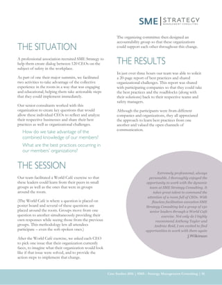 Strategic planning use cases | Meeting facilitation | SME Strategy | PDF