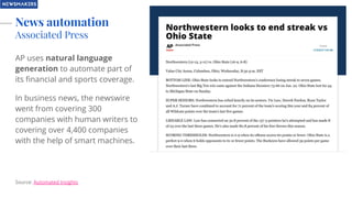 45 ways AI is being used in Journalism | PDF