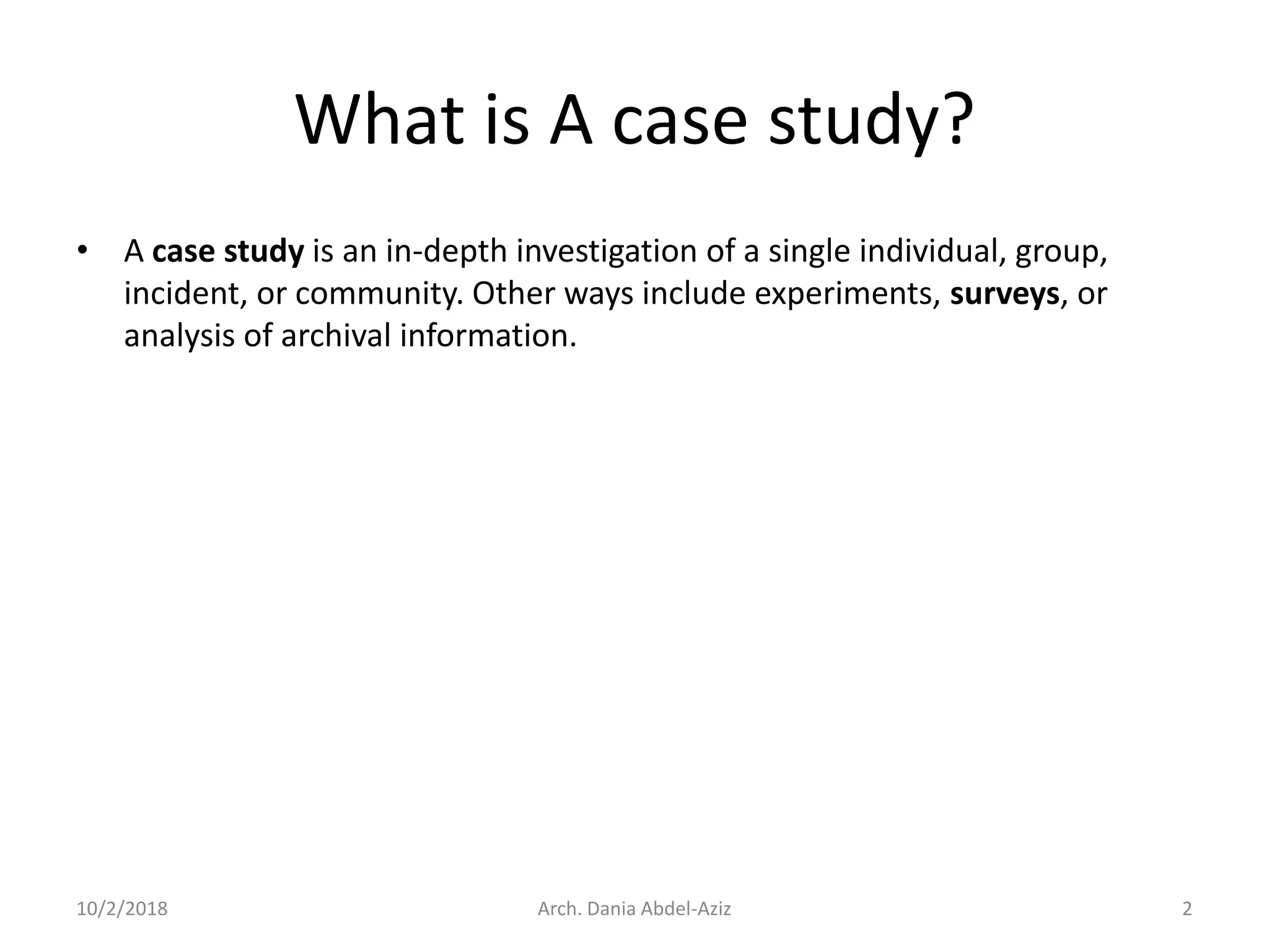 Case studies analysis | PDF