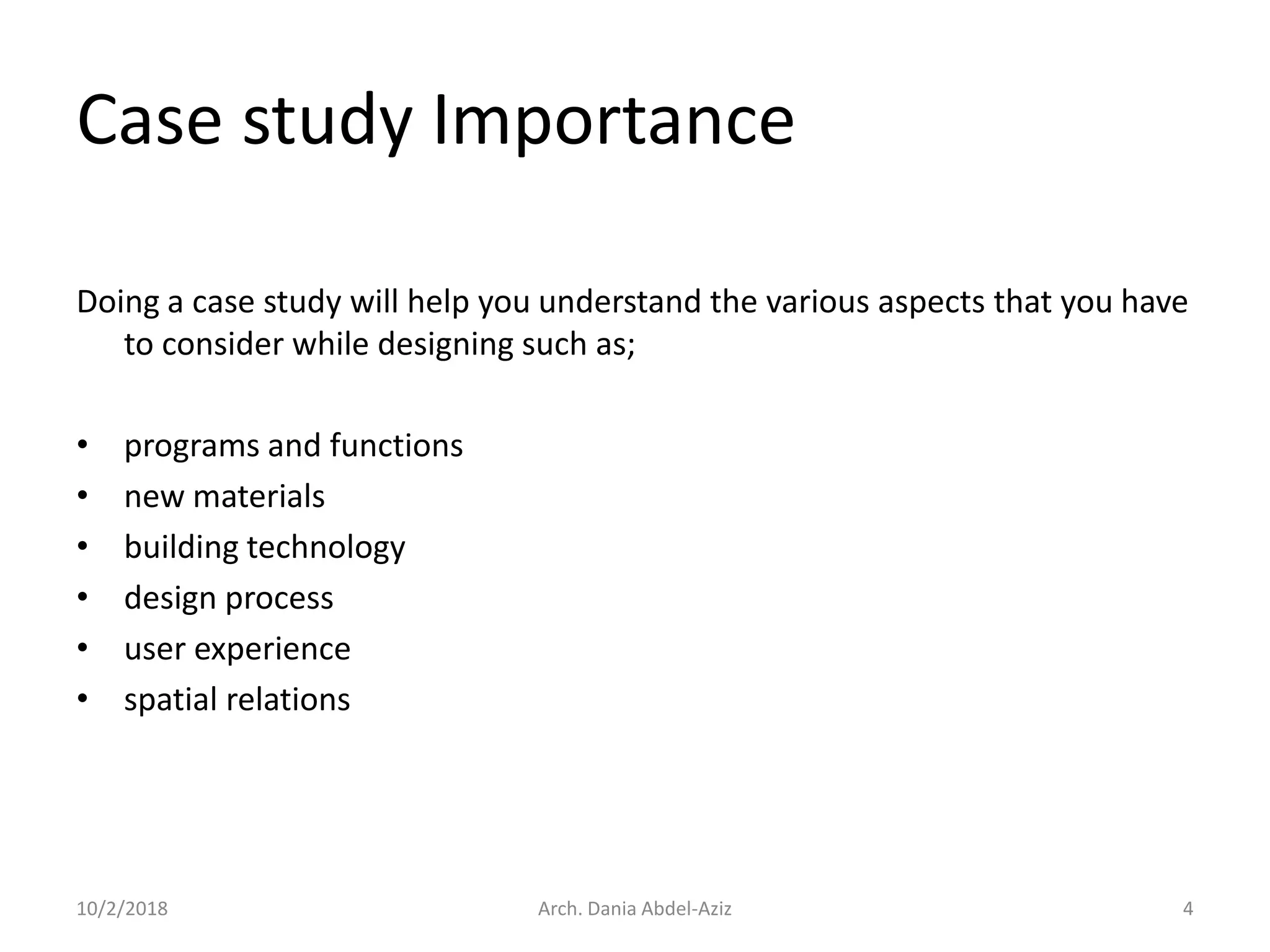 Case studies analysis | PDF