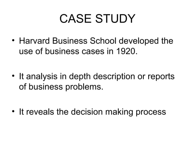 Case Studies Analysis Framework | PPT | Business Administration | Business