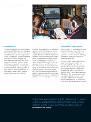 Digital Production Enables 'Tagesschau' To Go Multimedia | PDF