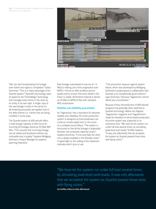 Digital Production Enables 'Tagesschau' To Go Multimedia | PDF