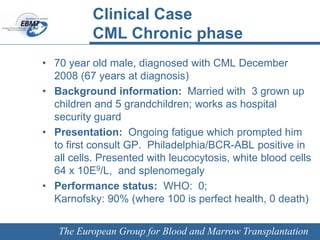 Case studies_Chronic Myeloid Leukaemia (CML) Learning Programme.ppt