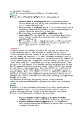 case studies directing.docx