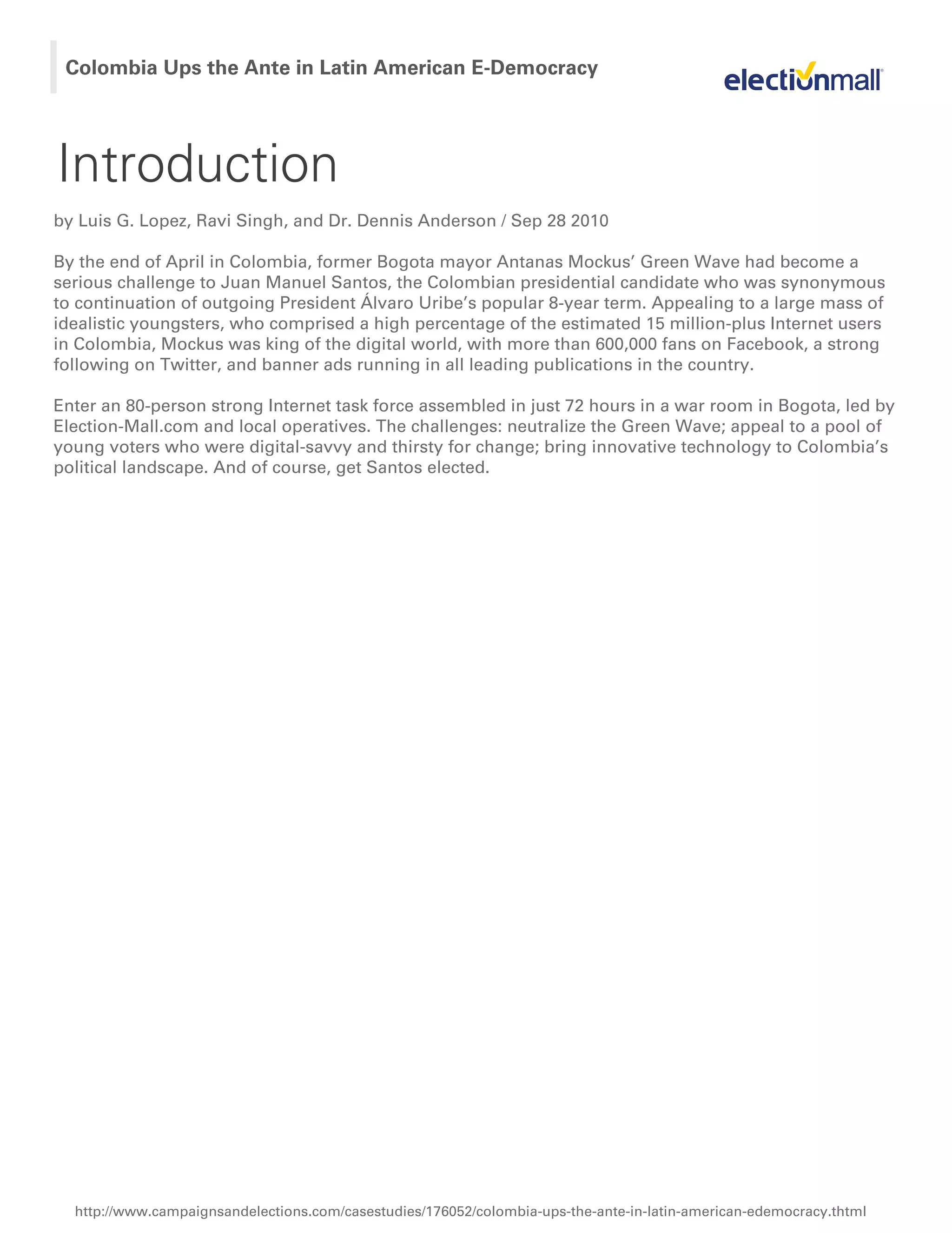 Case studies emt santos | PDF