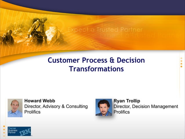 Customer Process & Decision Transformations | PPT