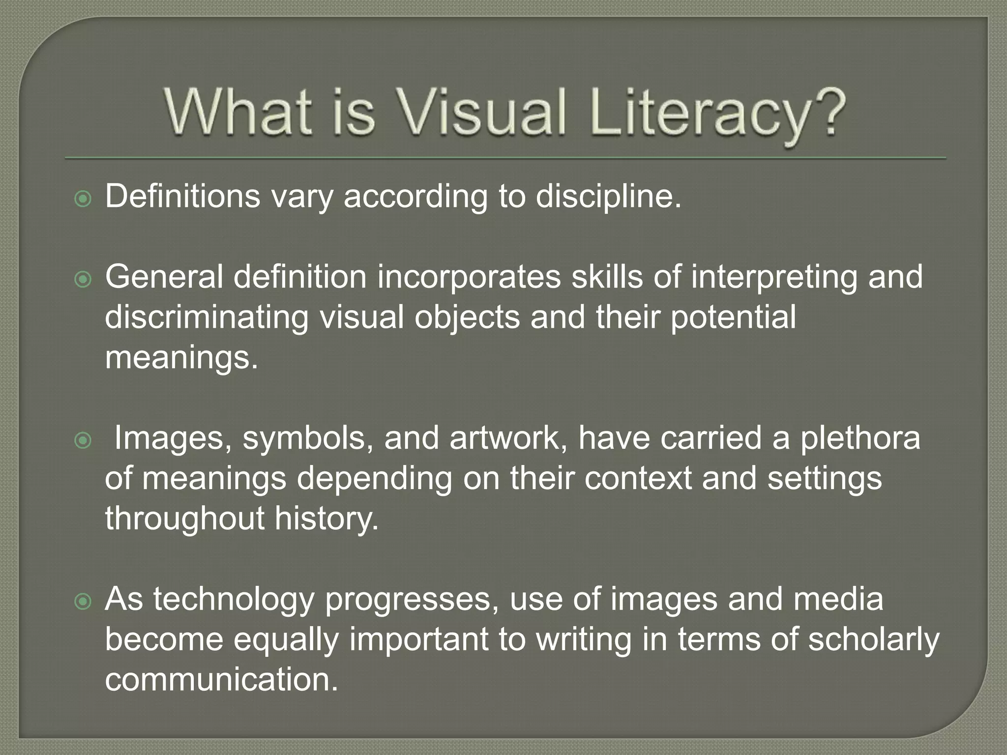 I Spy with My Little Eye - Teaching Visual Literacy | PPTX