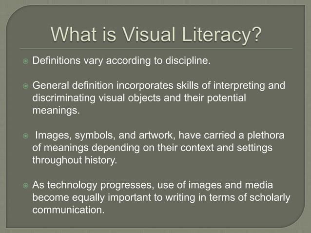 I Spy with My Little Eye - Teaching Visual Literacy | PPT