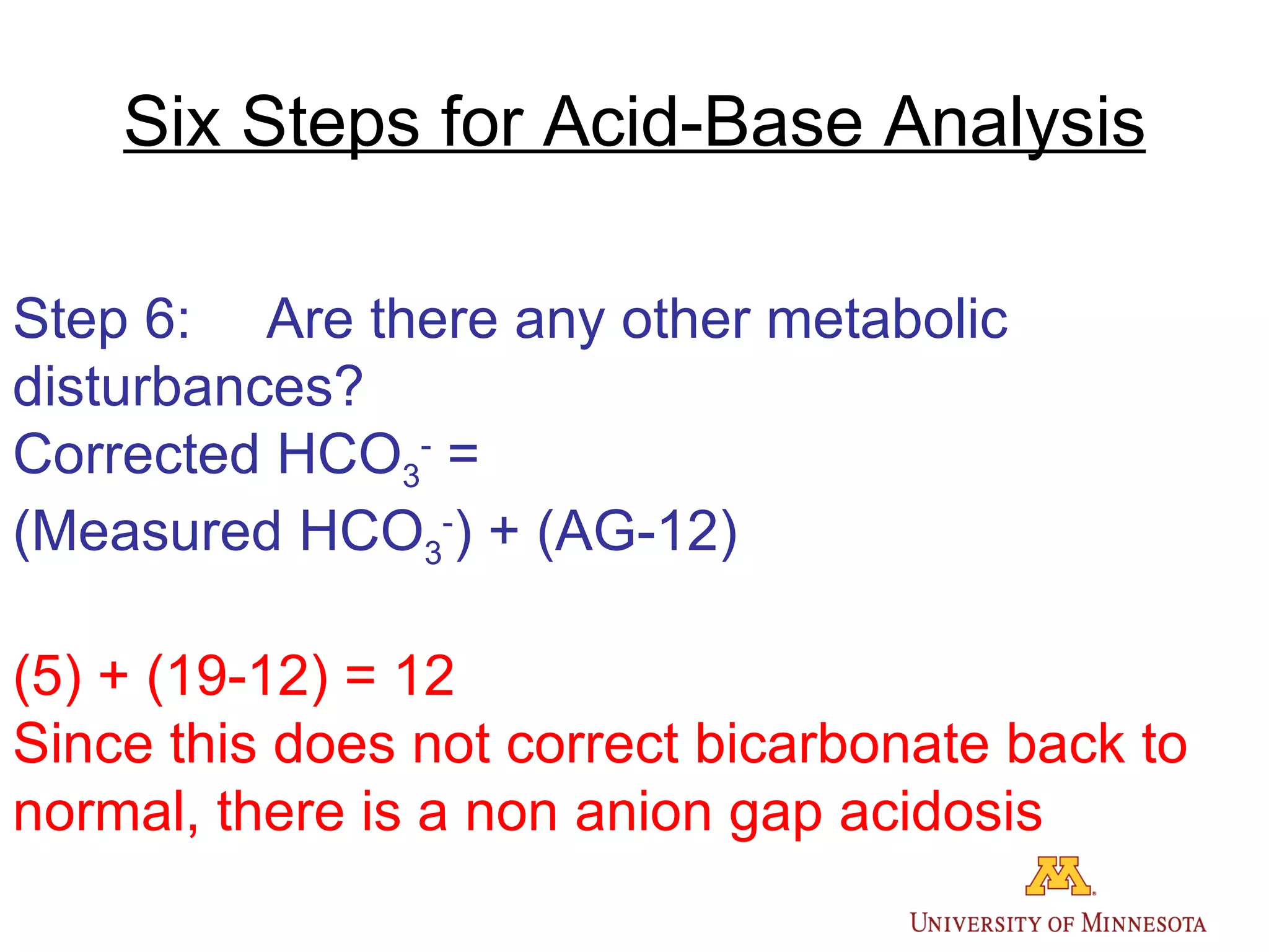 Case Studies In Acid Base Disorders | PPT