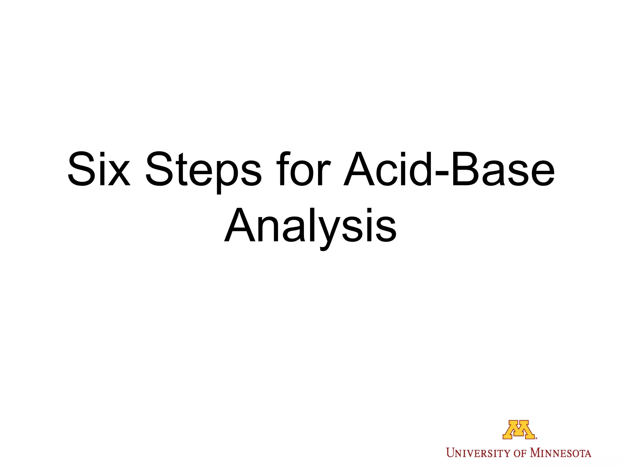 Case Studies In Acid Base Disorders | PPT