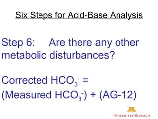 Case Studies In Acid Base Disorders | PPT
