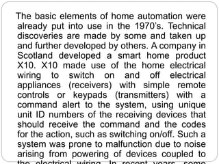 Case studies in io t smart-home | PPTX