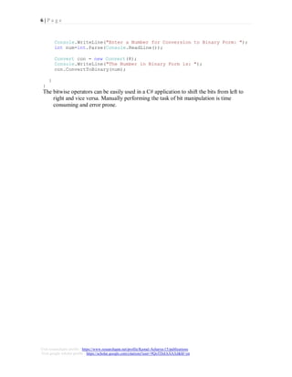 Case studies of common csharp project report.pdf