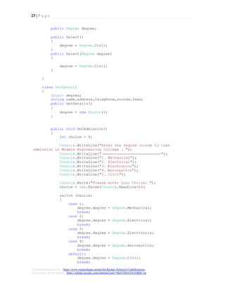 A Case studies of common csharp project report.pdf