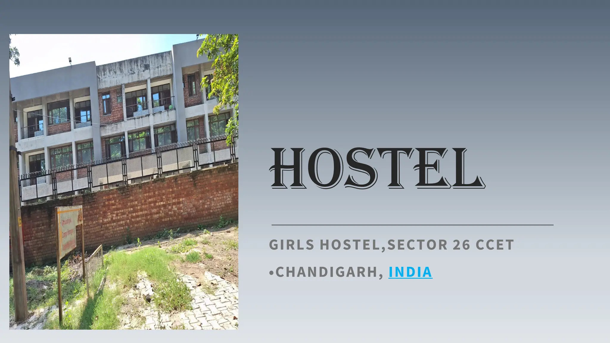 Case studies of hostel.pdf AND CHANDIAGRH HOSTEL CASE STUDY | PDF