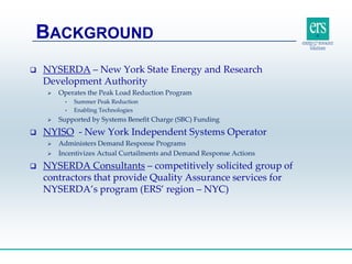 Case studies of installation inspections of a demand response program | PPT