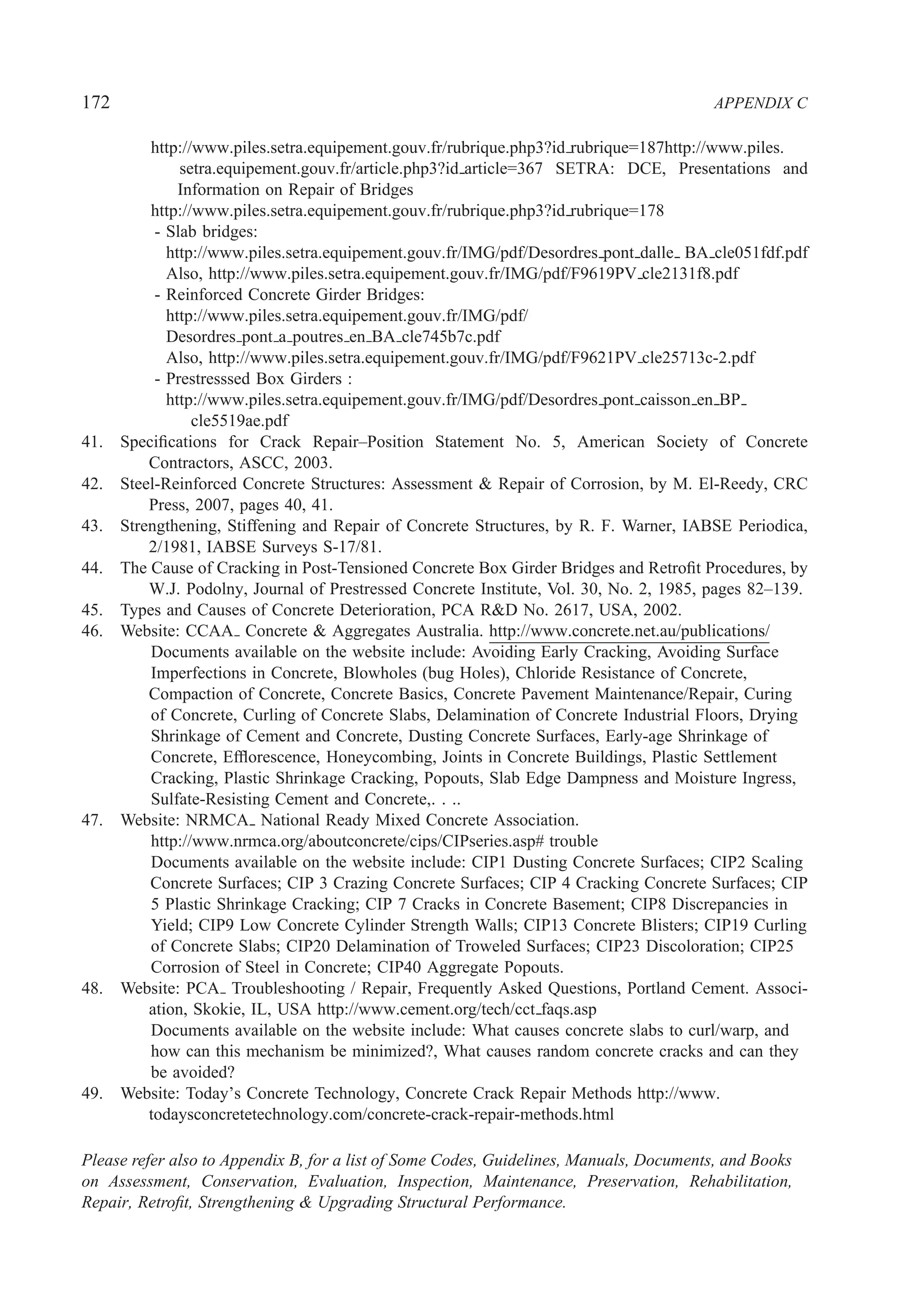 Case studies of rehabilitation, repair, retrofitting, and strengthening ...