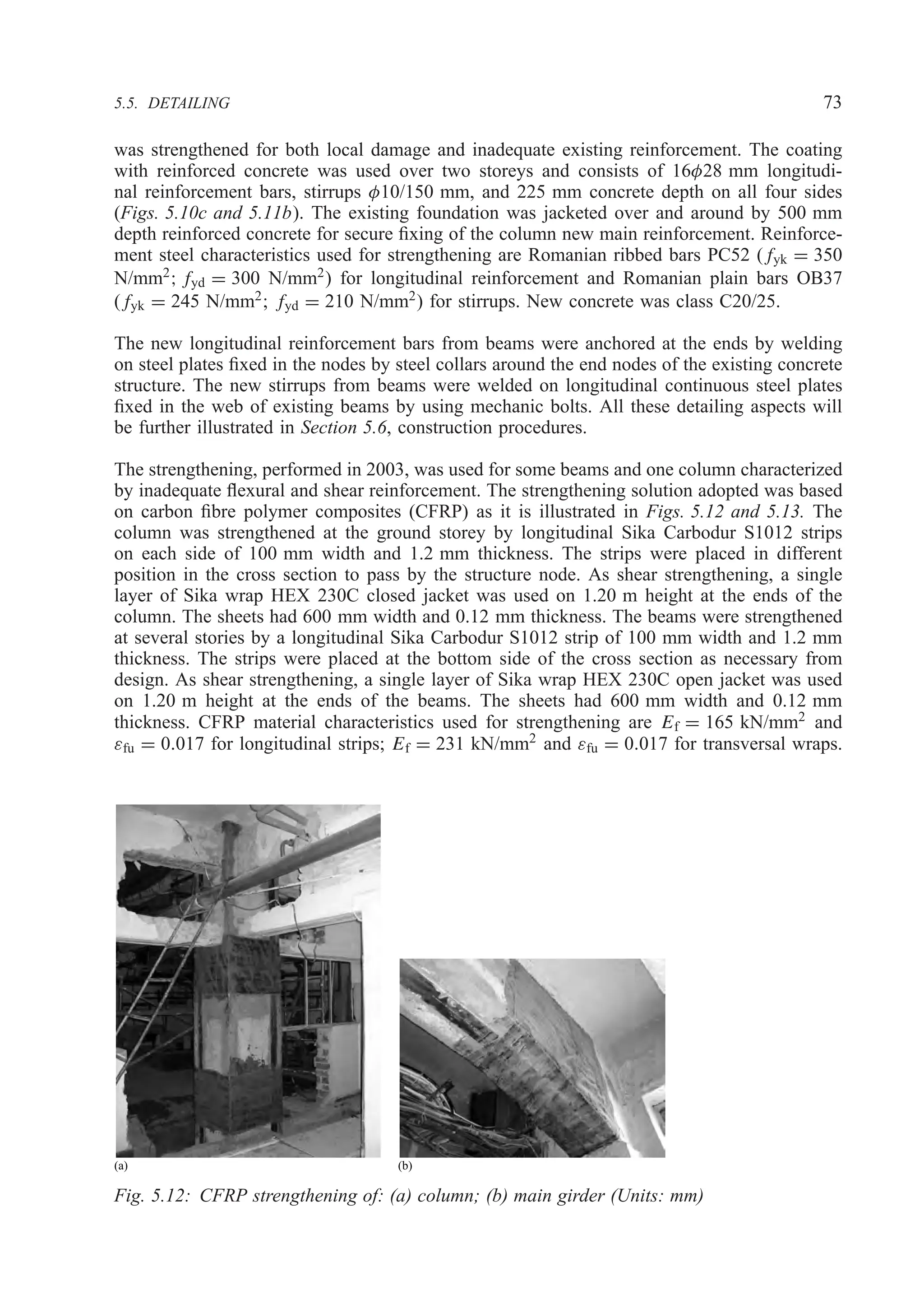 Case studies of rehabilitation, repair, retrofitting, and strengthening ...