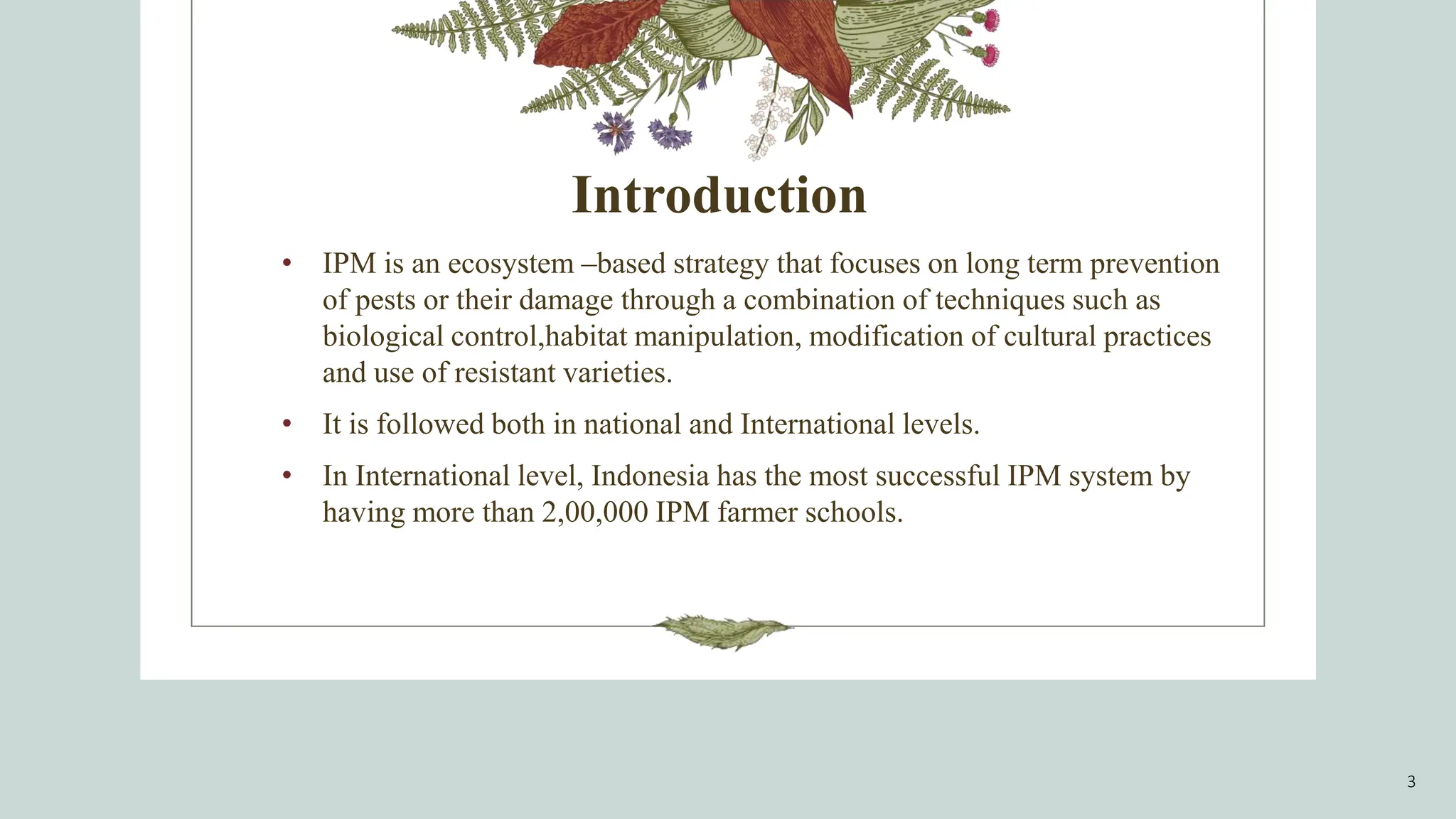 Case studies of successful IPM programmes- International level.pptx