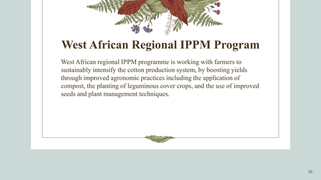 Case studies of successful IPM programmes- International level.pptx ...
