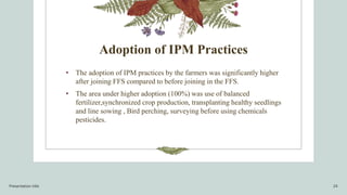 Case studies of successful IPM programmes- International level.pptx ...
