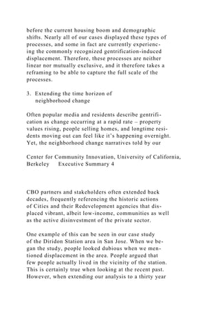 case studieson Gentrification and Displacement in the Sa.docx