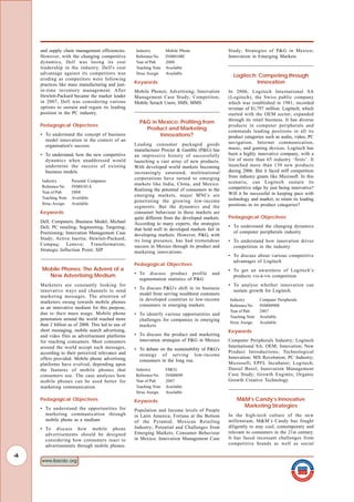 Case studies on_innovation | PDF | Business | Business and Finance