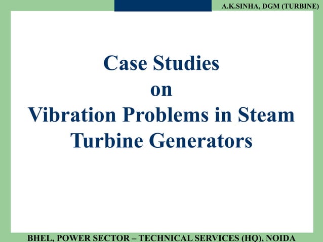 Case Studies on Vibrations.ppt