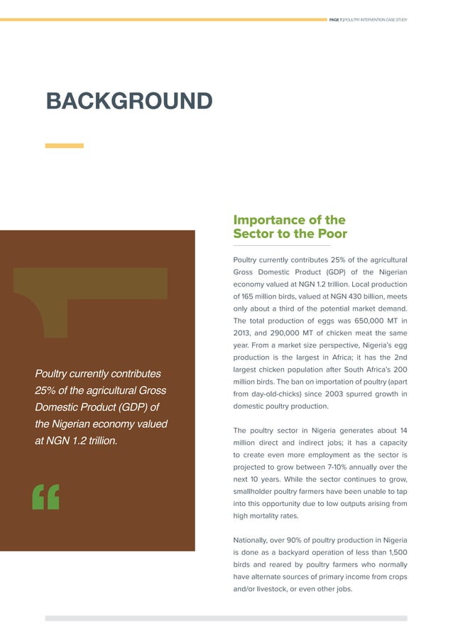 Case studies poultry (1) final design | PDF