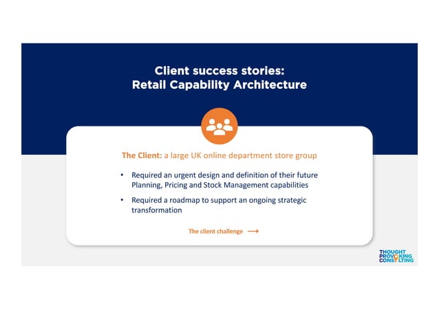 Case Study - Retail Success Story | PPT