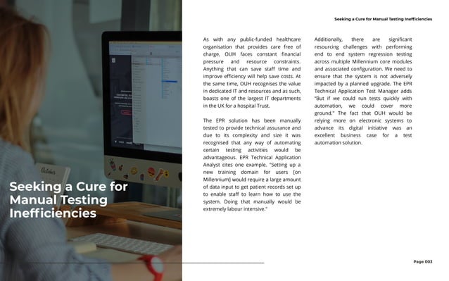 Case Study: Oxford University Hospitals NHS Foundation Trust | PDF