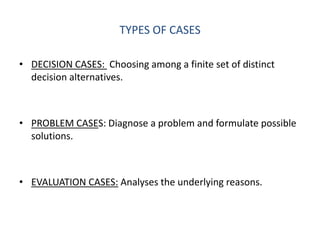 Process of Case Study | PPTX
